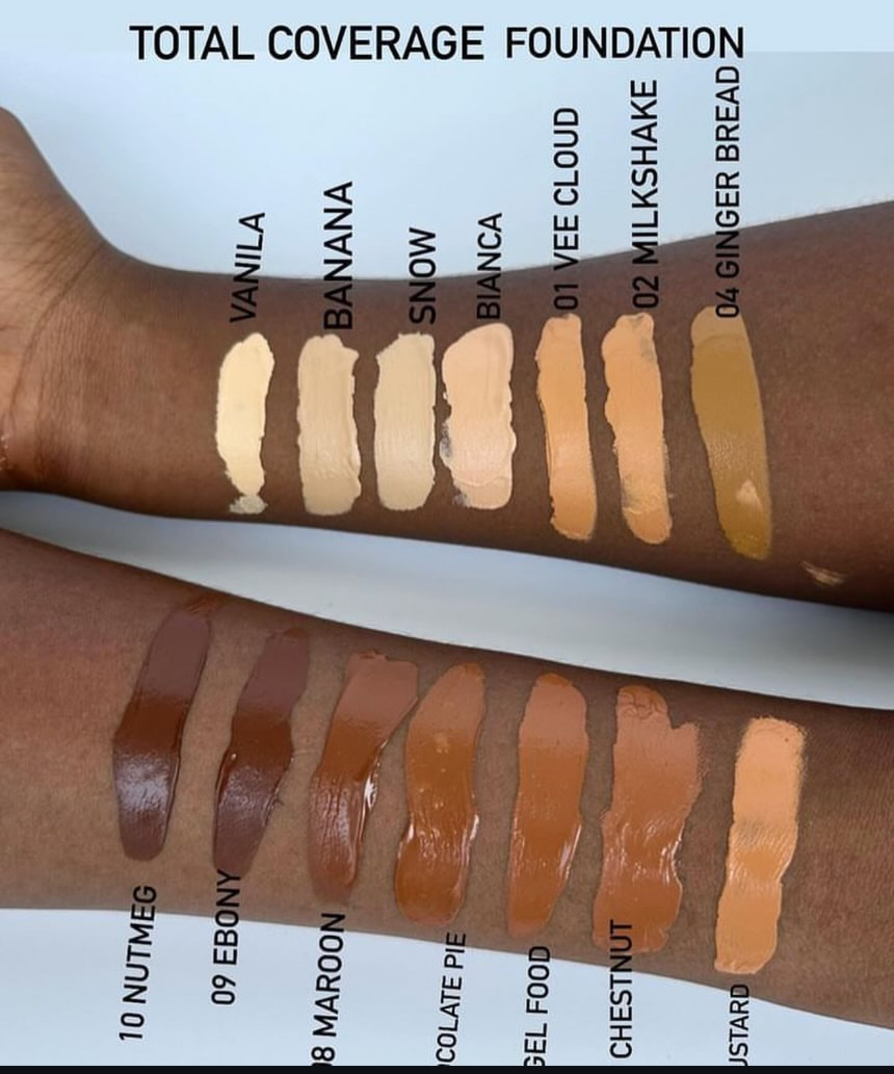Vee Beauty Total Coverage Foundation - Wholesale Beauty Hub