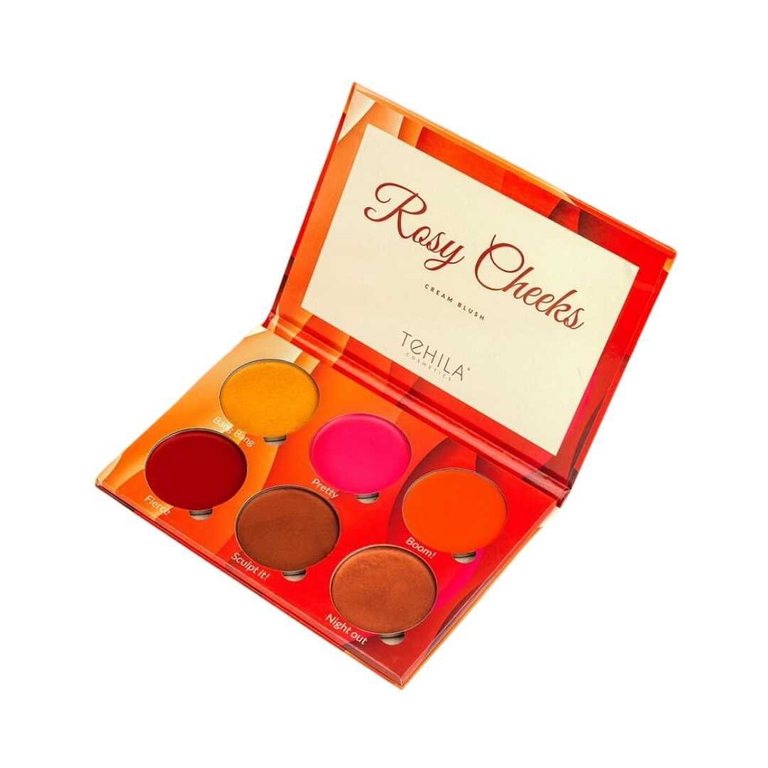 Tehila Rosy Cheek Blush Palette - Wholesale Beauty Hub