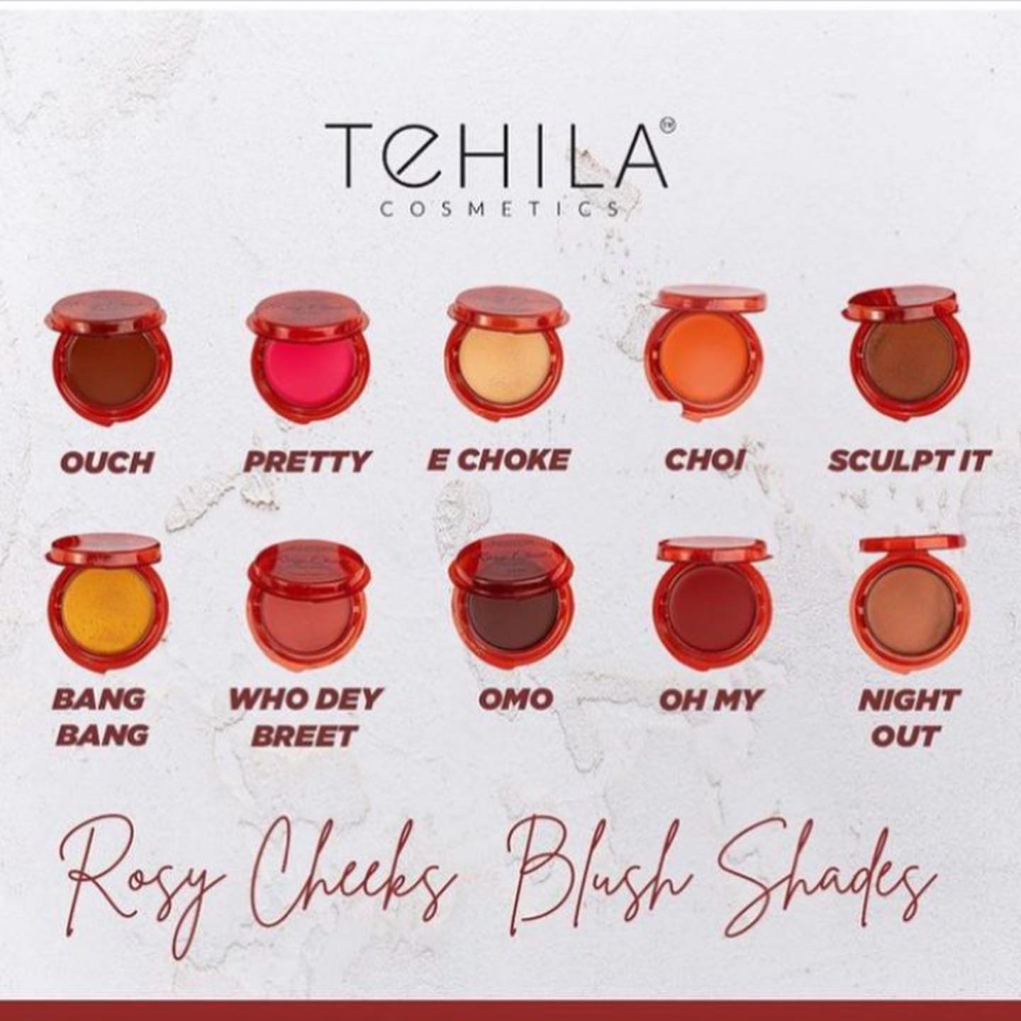 Tehila Single Compact Blush - Wholesale Beauty Hub