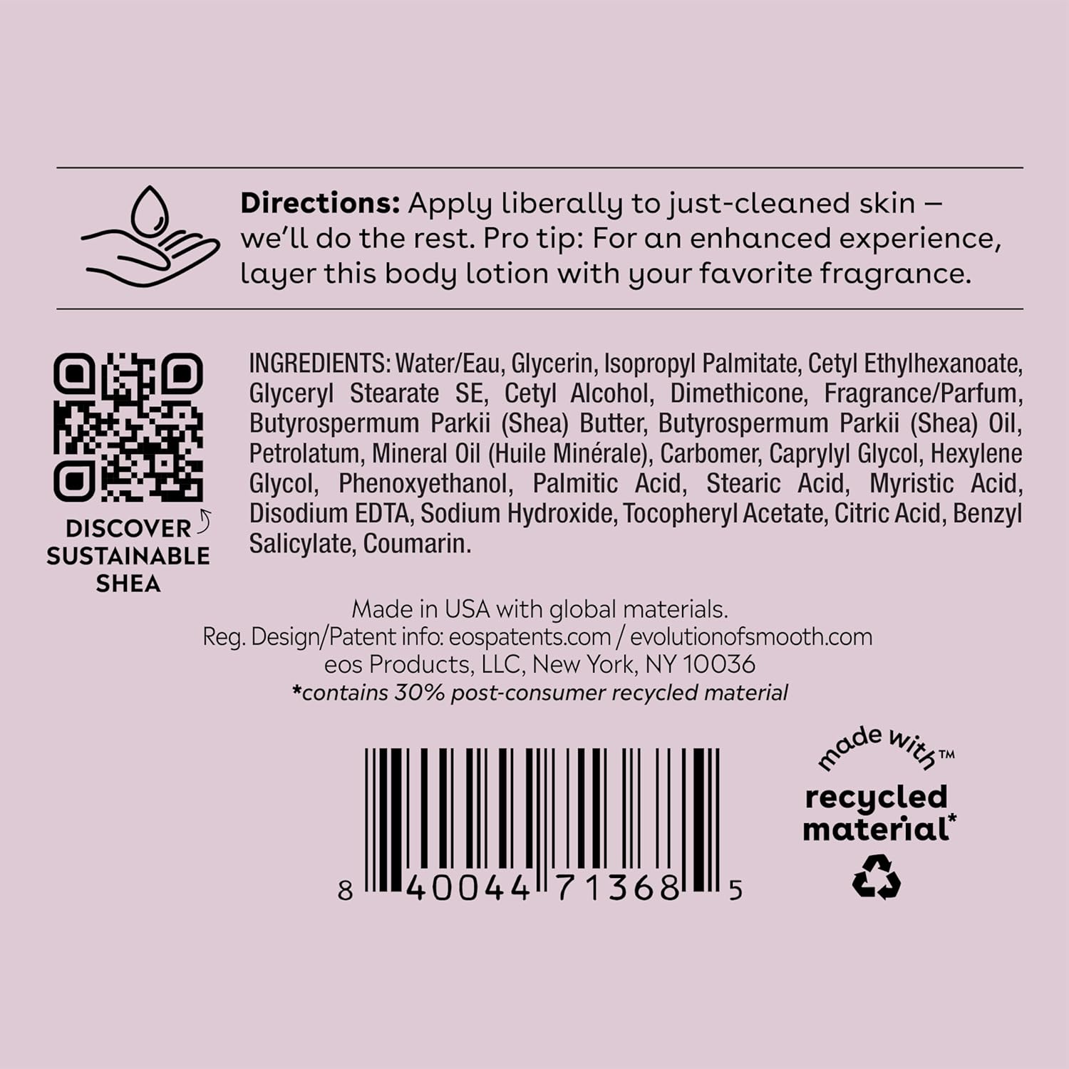 Eos Body Lotion Coconut Waters - 16 fl oz/473ml - Wholesale Beauty Hub
